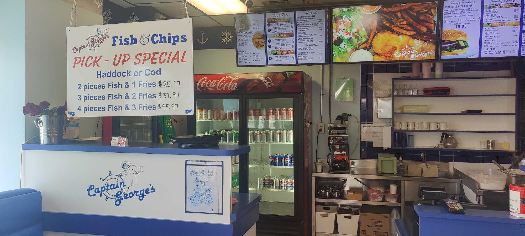 Captain George's Fish & Chips Kingston